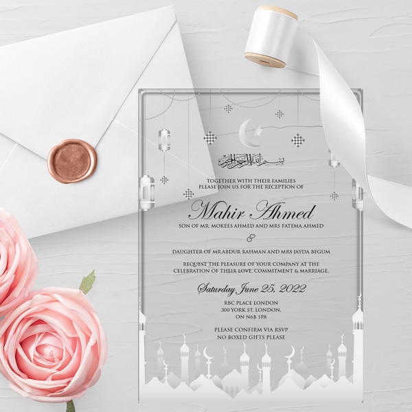 Hijab Party Invitations - Etsy