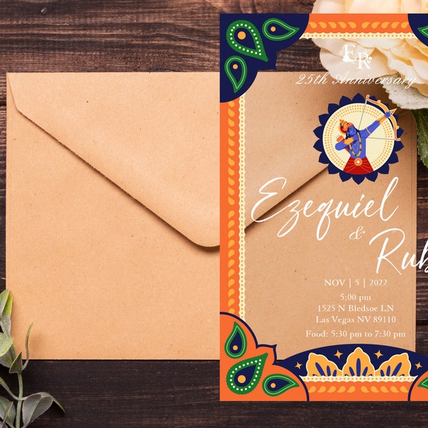 Punjabi Jago Invite - Etsy