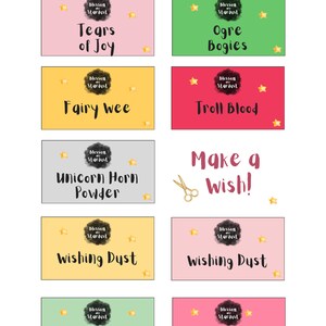 Potion Making Kit Printable – Science Experiment & Ingredient Labels ...