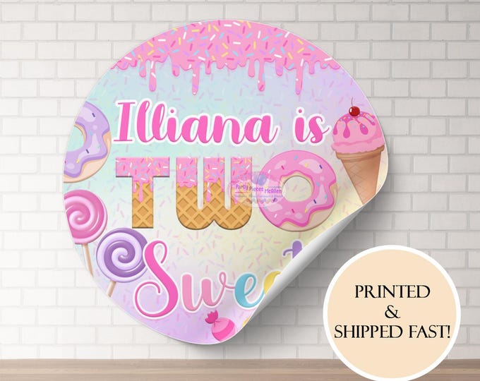 Two Sweet Candy Two Sweet Party Two Sweet Birthday Party donut Birthday ...