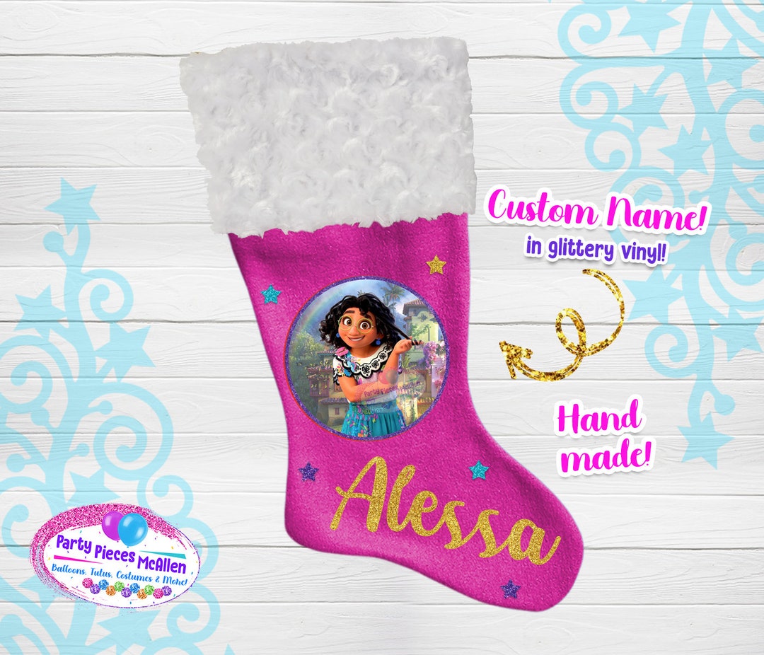 Mirabel Madrigal Christmas Stocking, Customized Encanto Stocking ...