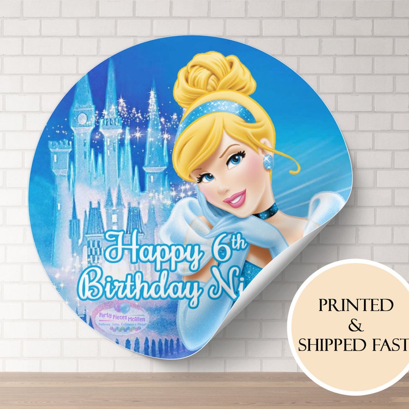 Cinderella Stickers - Etsy