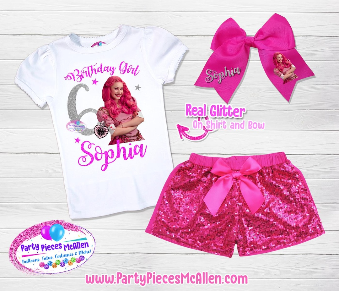 Descendants Rise of Red Bridget Birthday Outfit, Descendants Party ...