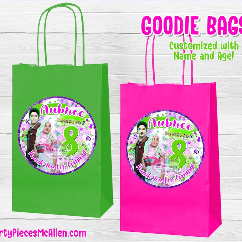 Zombies 4 Candy Bags - Etsy
