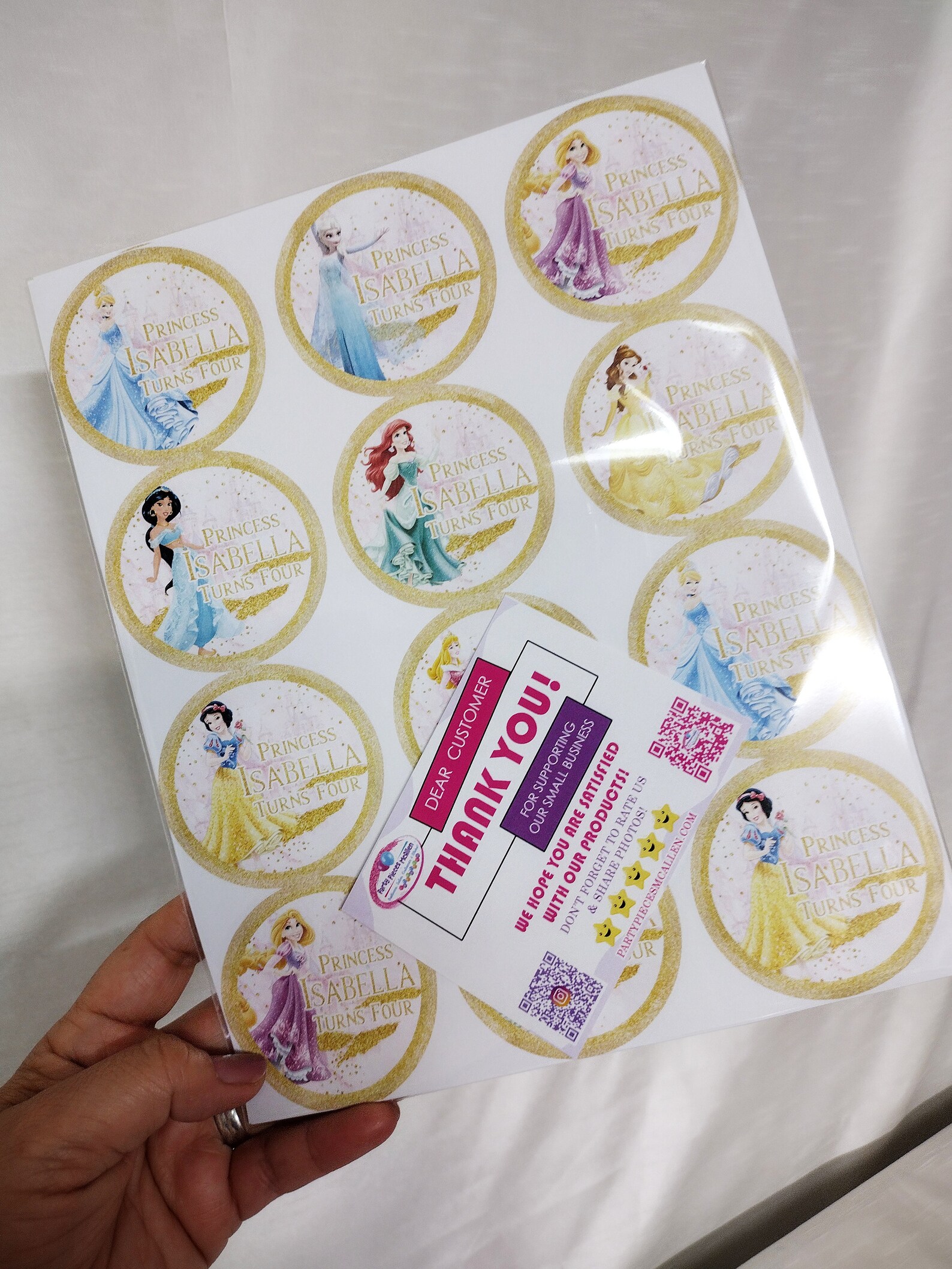 Two Sweet Birthday Stickers, Custom Birthday Stickers, Two Sweet ...