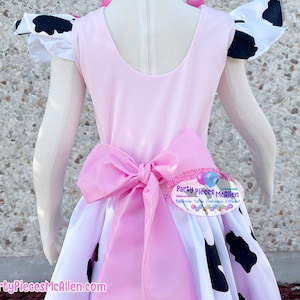 Girls Cow Print Dress, Cowgirl Theme Dress, Farm Party Dress, Cowgirl ...