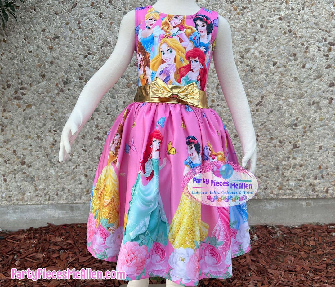 Princess Dress, Princess Birthday Dress, Princess Birthday Outfit - Etsy
