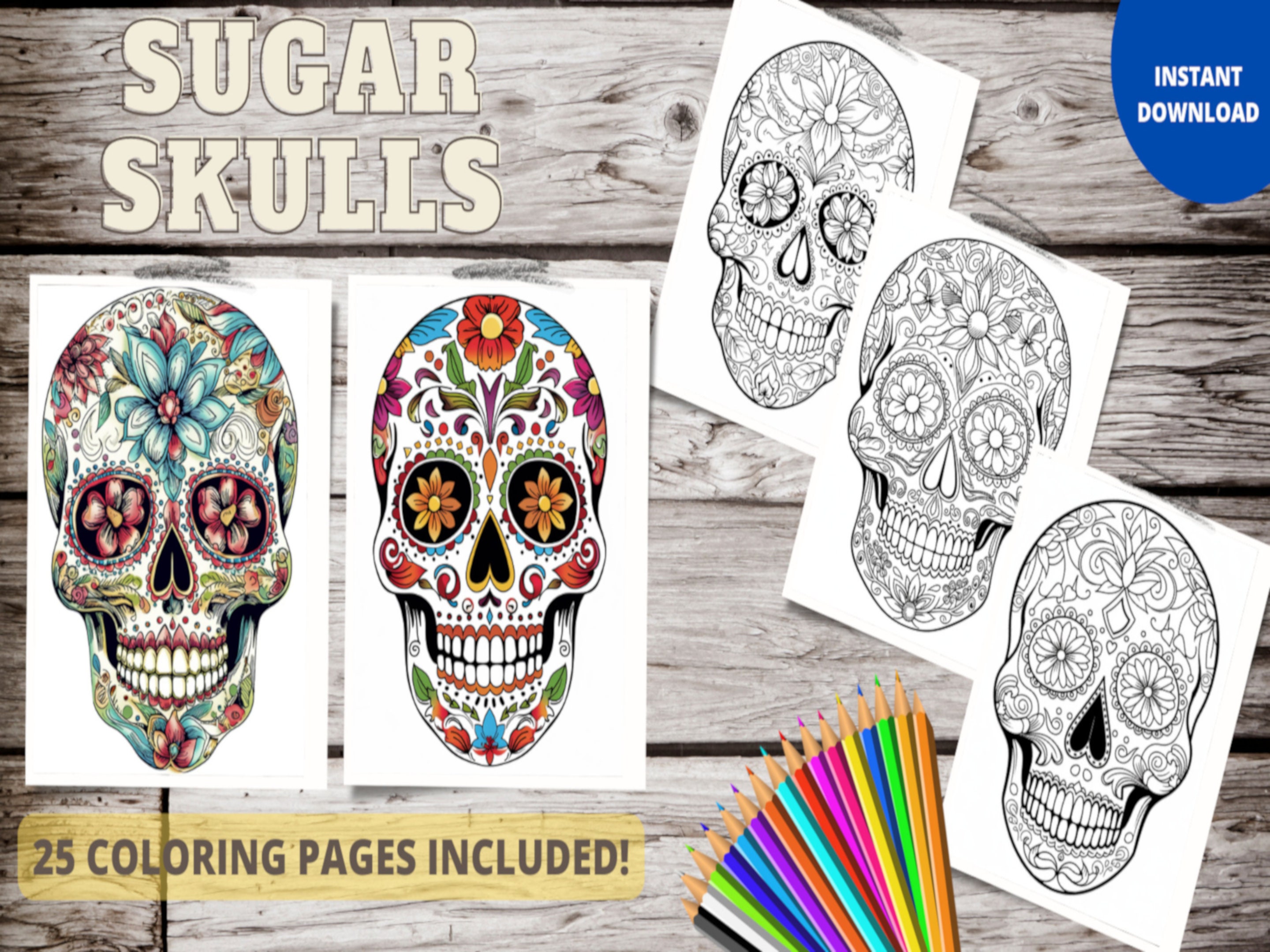 Coloring Book for Adults & Kids to Explore Your Creative Side - 25 ...