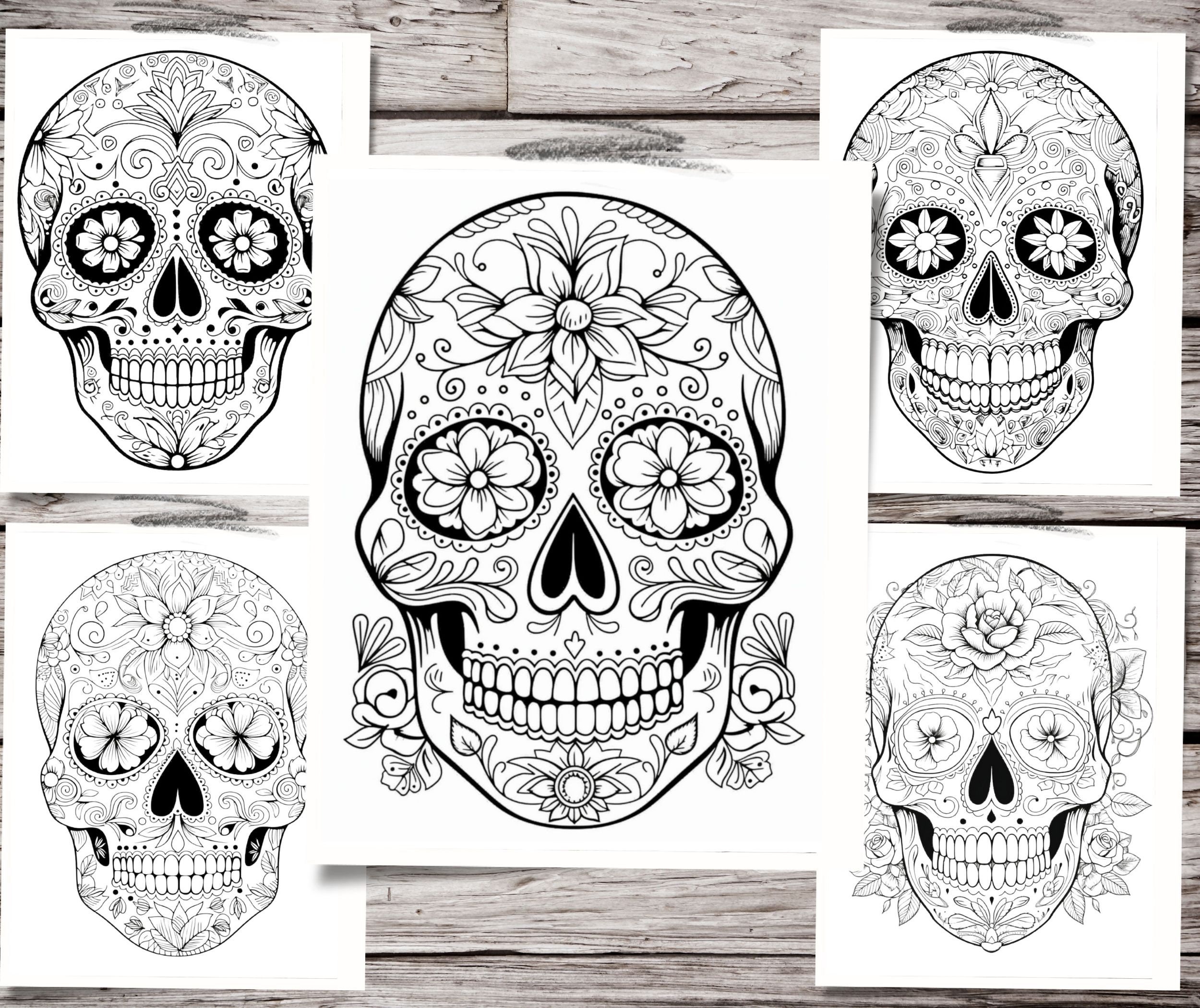 Coloring Book for Adults & Kids to Explore Your Creative Side 25 Unique ...