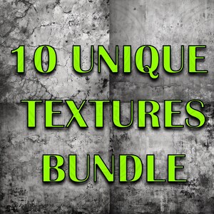 10 Unique Textures Bundle Digital Download Png Files Overlay Background ...