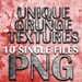 10 Unique Textures Bundle Digital Download Png Files Overlay Background ...