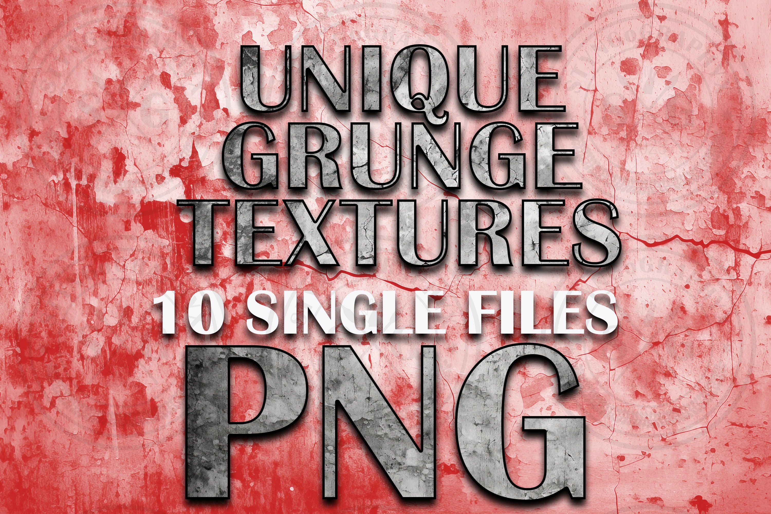 10 Unique Textures Bundle Digital Download Png Files Overlay Background ...