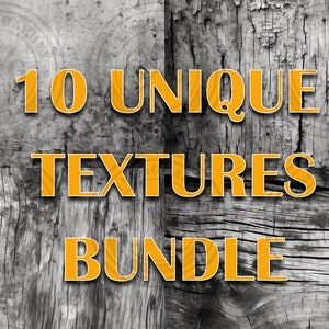 10 Unique Textures Bundle Png Files - Wood Stone Grunge - Overlay ...