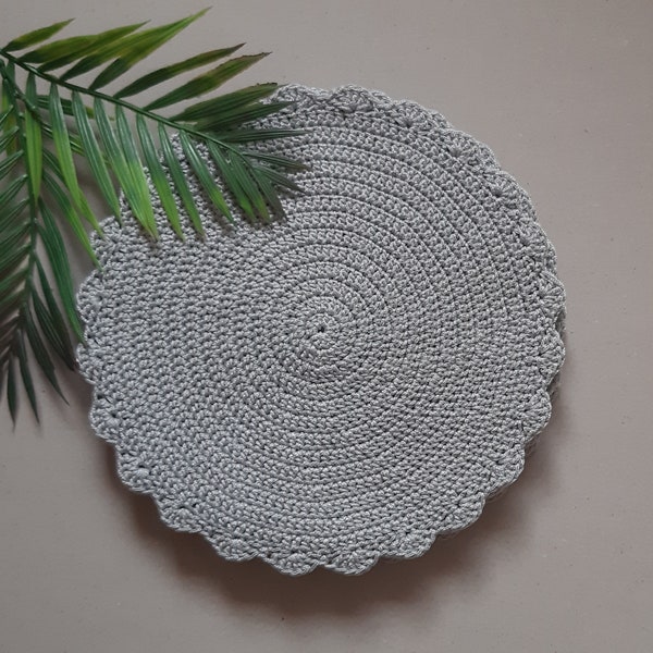 Crochet Place Mat - Etsy