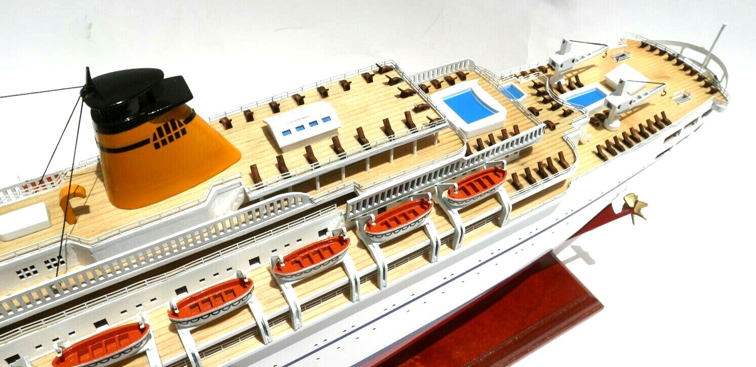 Wooden Ship Model Liner MS EPOMEO TINTIN Length: 80 Cm - Etsy