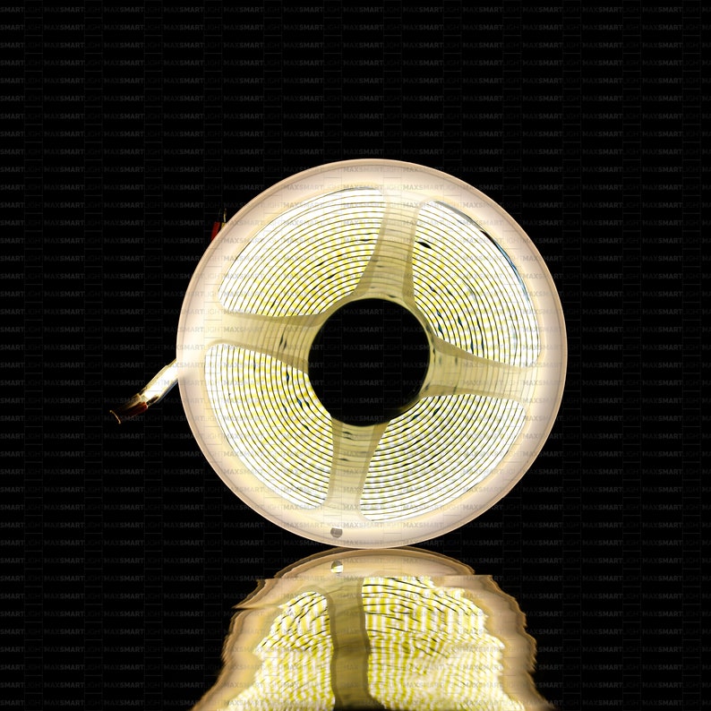 High Density 12V COB LED Strip Light 1m-5m Flexible Tape Rope Cabinet ...