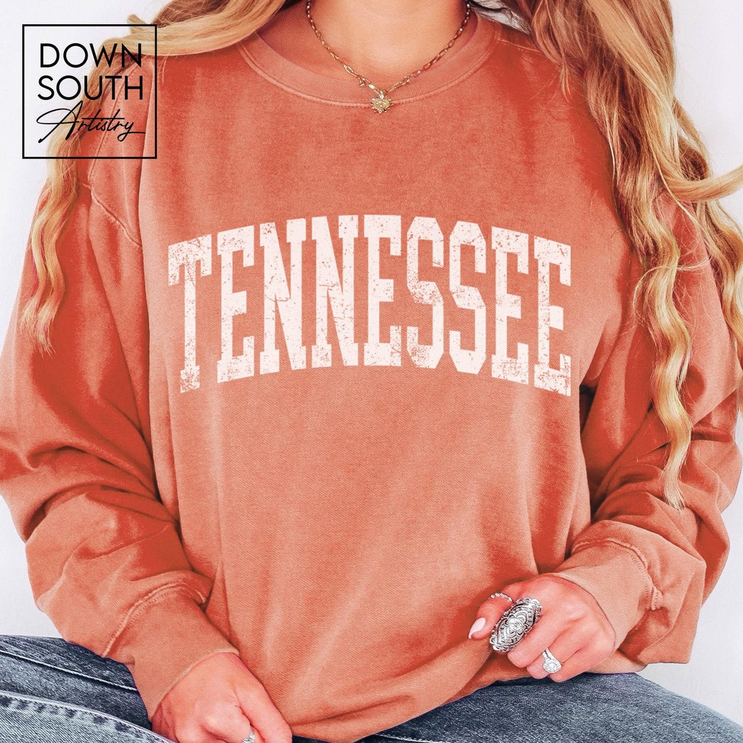 Cozy Tennessee Heavy Weight Comfort Colors Sweatshirt Distressed ...