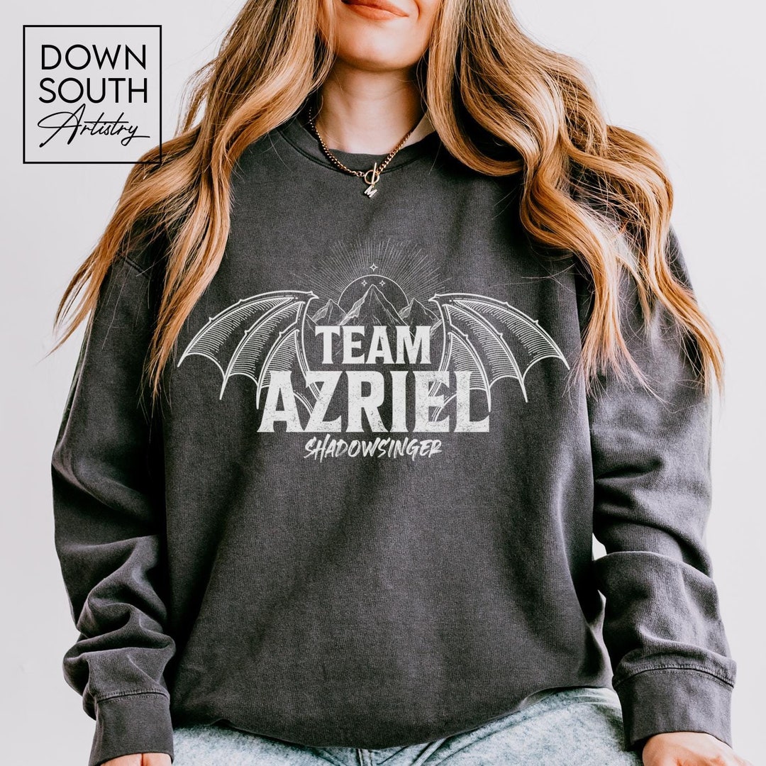 Team Azriel Lightweight Comfort Colors Sweatshirt - Perfect for ACOTAR ...