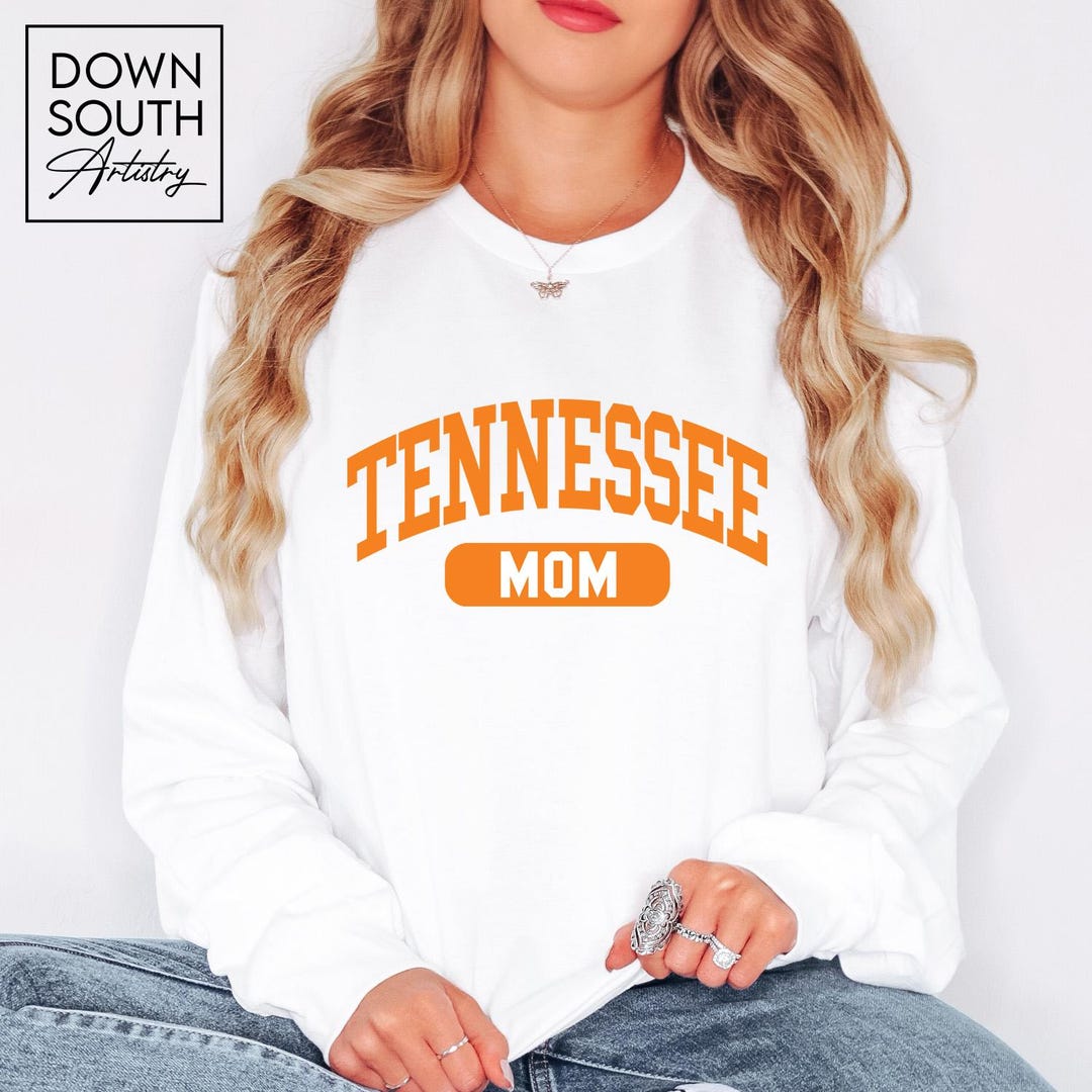 Tennessee T-shirt for Vol Mom, Tennessee Mom Top for Her, Cute TN Shirt ...