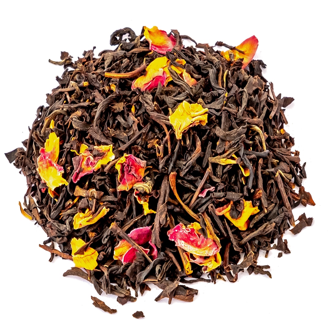Rose Congou Emperor - Natural Flavoured Loose Leaf Black Tea 50g. - Etsy