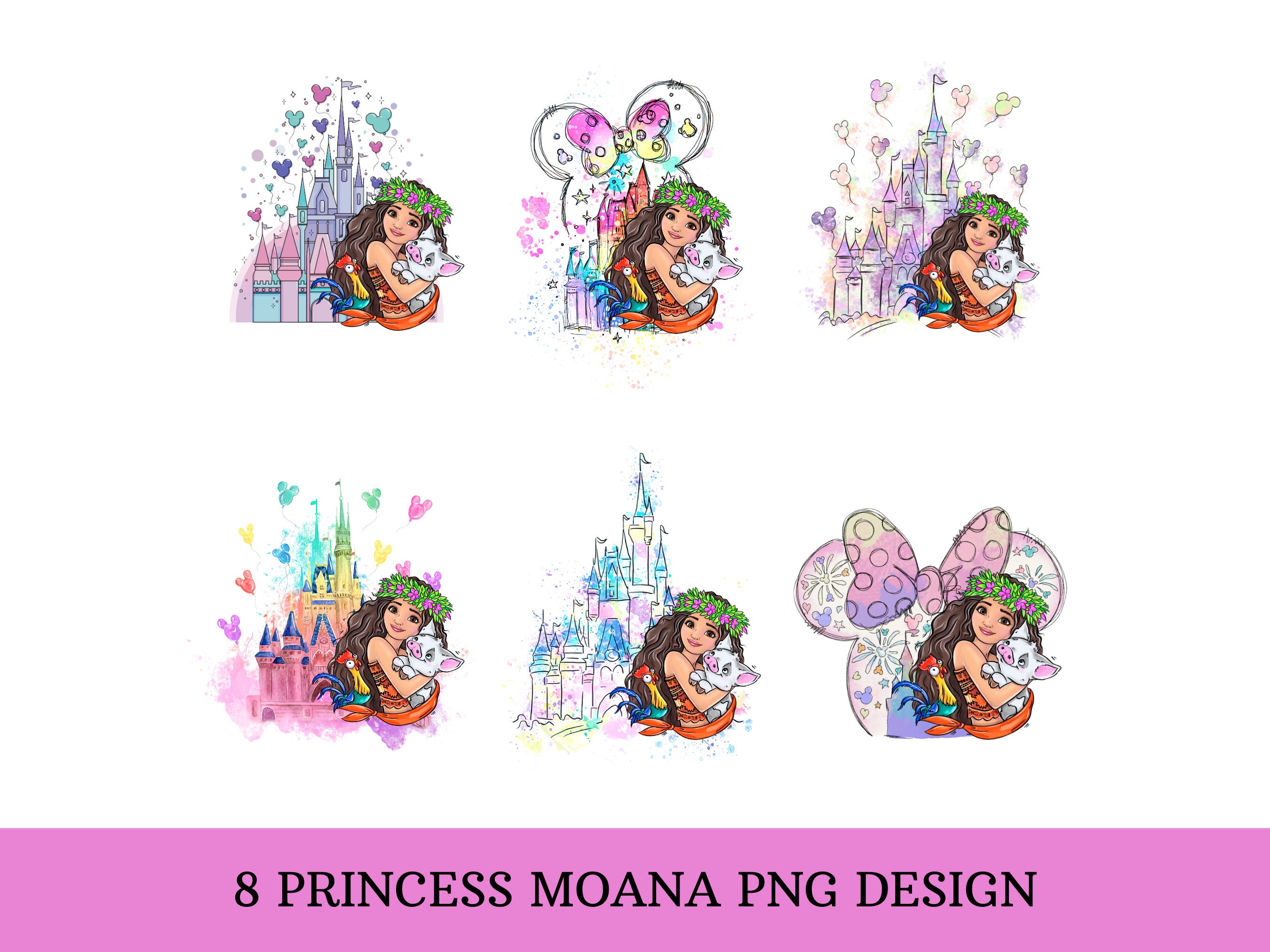 Moana Png, Princess Moana Png, Moana Invitation, Pvg Files for Cricut ...