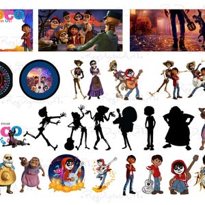 Coco 390+ Png Files, Coco Clipart Bundle, Png Files Download, Coco ...