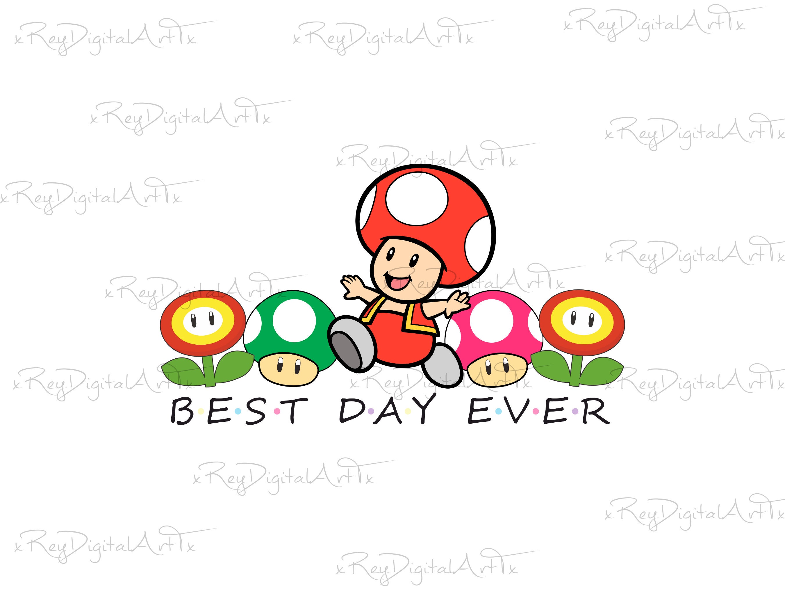 Super Mario PNG Bundle Mario Best Day Ever Png Super Mario - Etsy