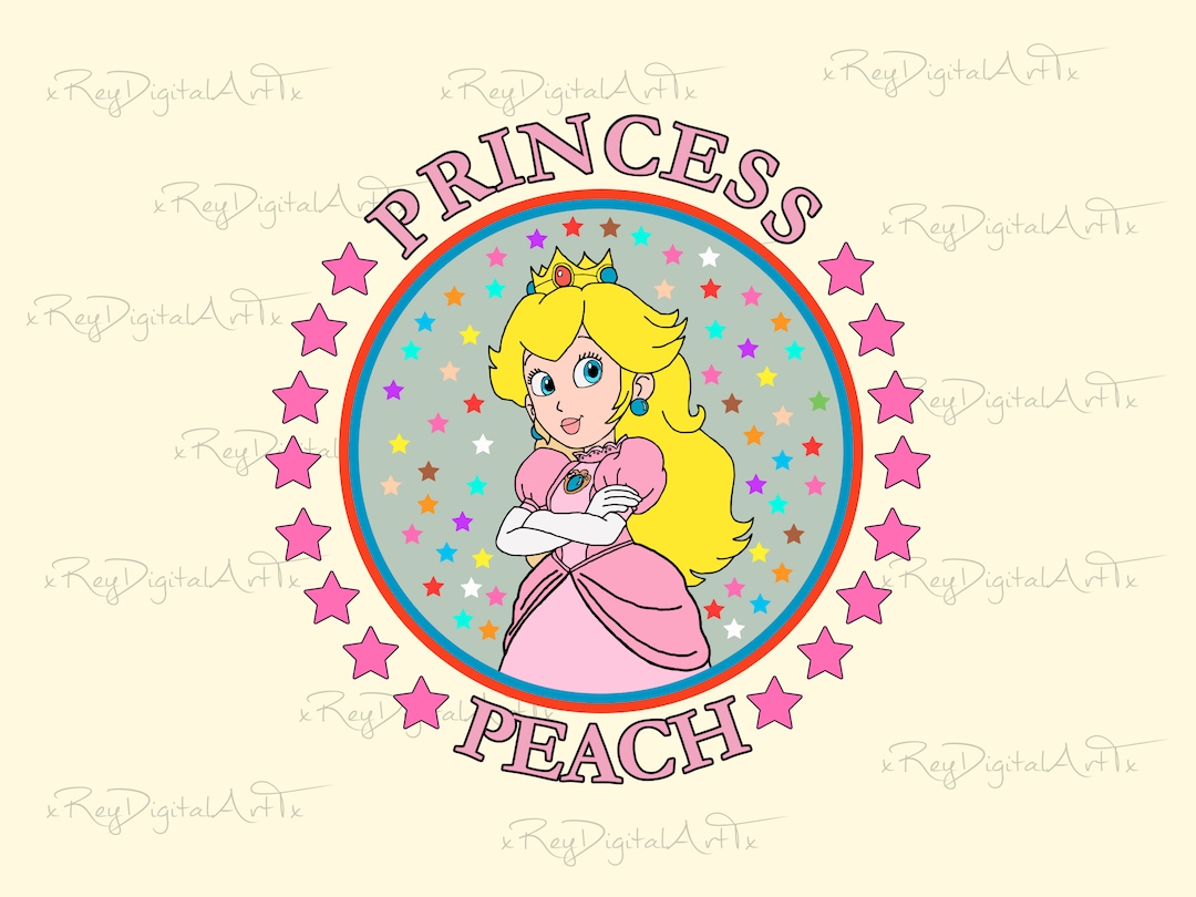 Princess Peach Svg, Princess Peach, Princess Png, Super Mario Svg ...