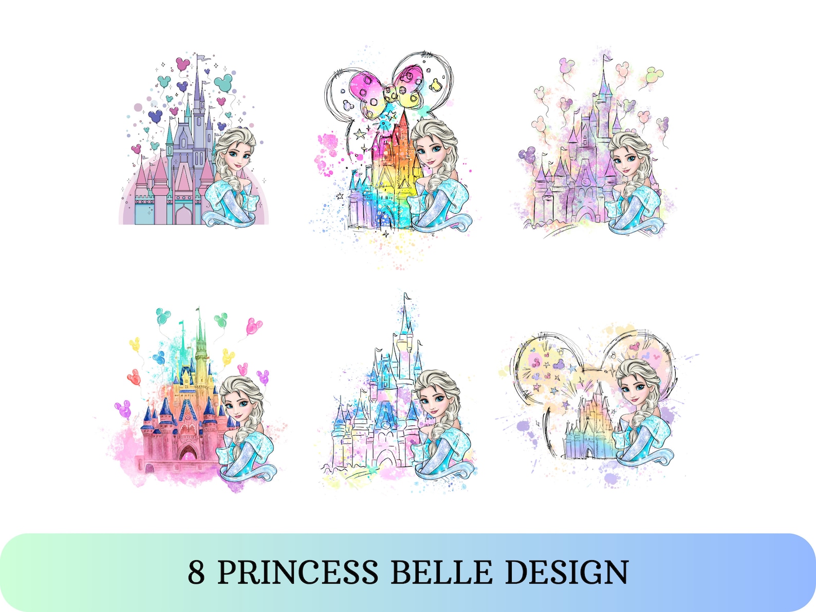 Princess Elsa Png Download Froen Princess Png Frozen - Etsy