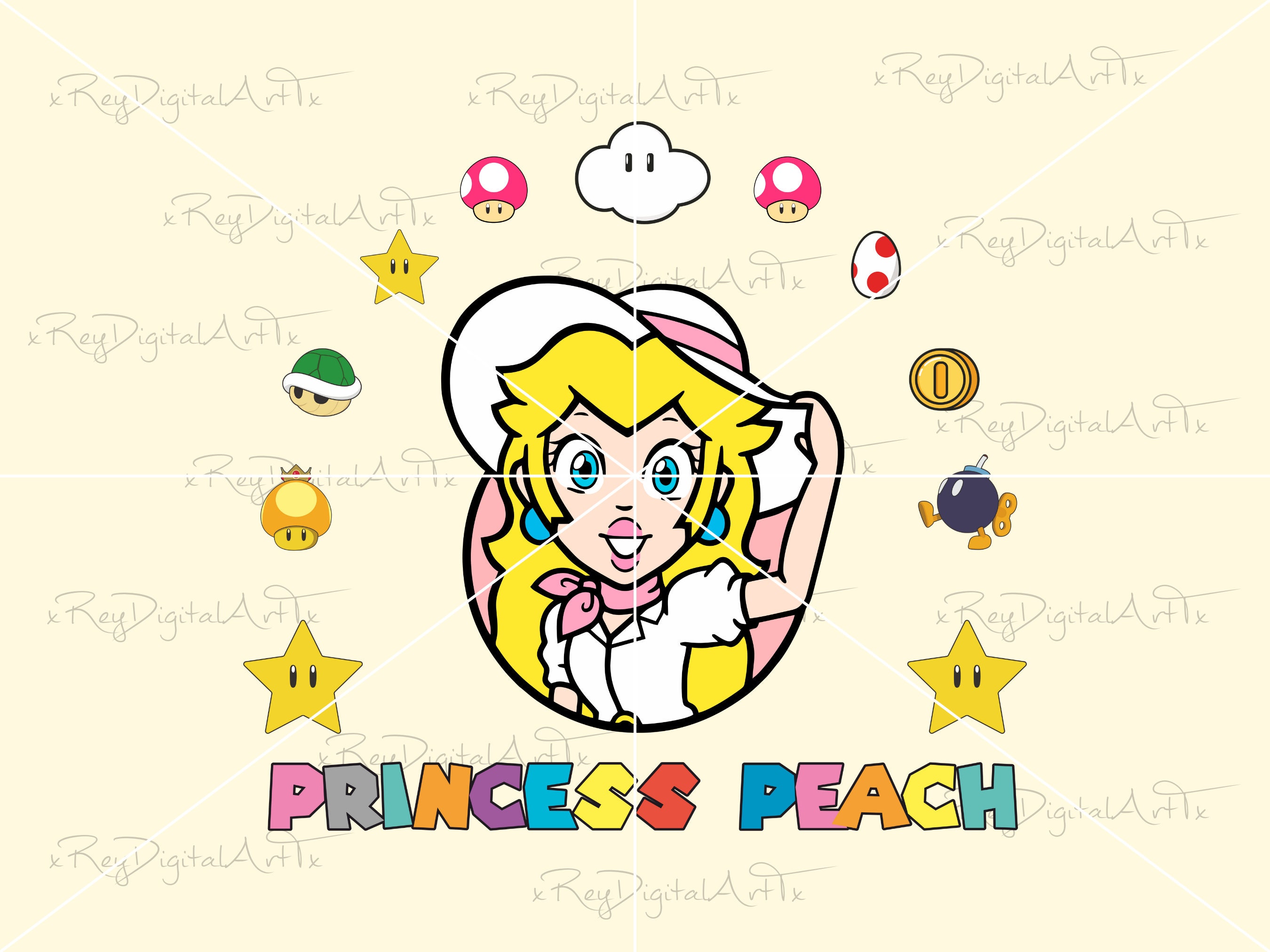 Princess Peach Symbol
