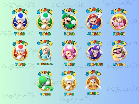 All Super Mario Characters Names