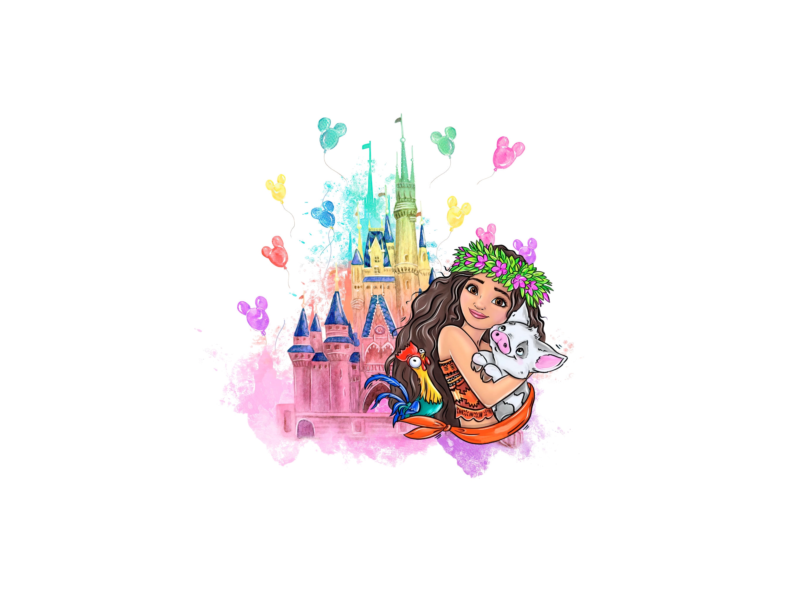 Moana Png, Princess Moana Png, Moana Invitation, Pvg Files for Cricut ...