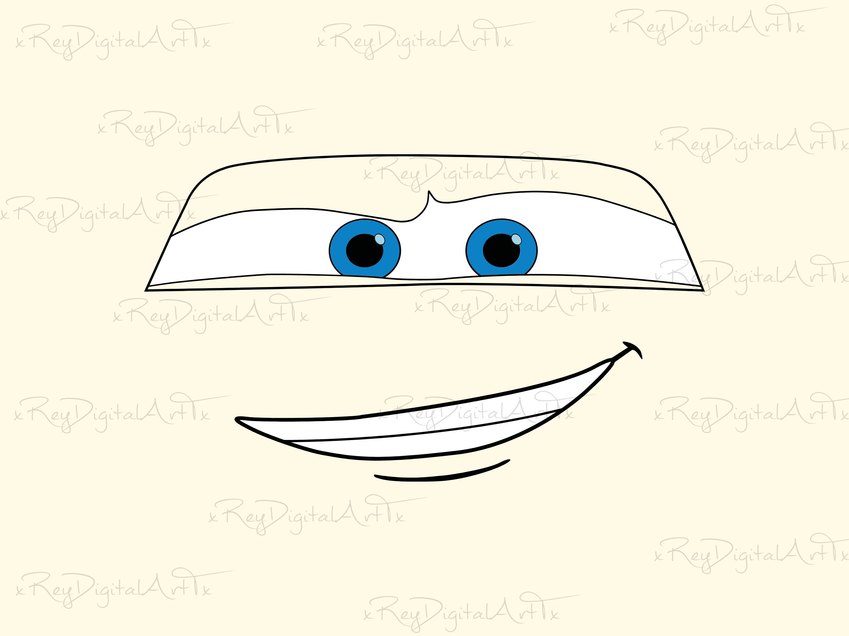 Cars Face Svg, Lightning Mcqueen Svg, Cars Svg Files for Cricut, Cars ...