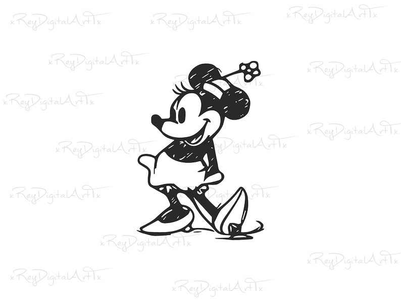 Paquete de bocetos Svg, bocetos de ratón Svg, archivos Svg para Cricut ...