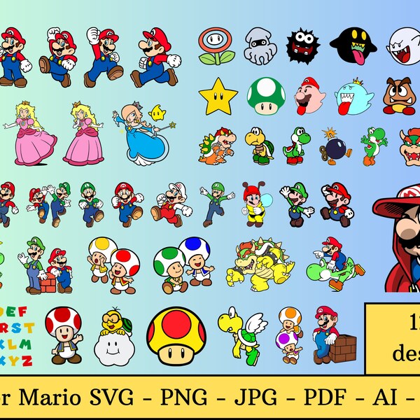 Super Mario Cloud - Etsy