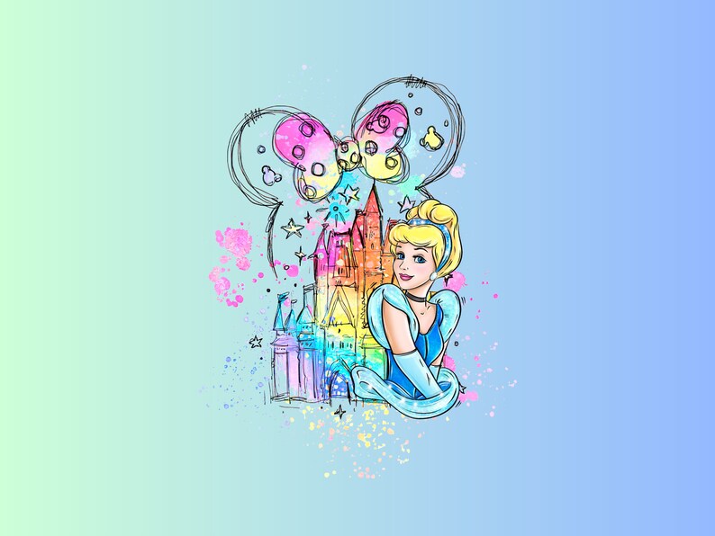 Princess Cinderella Png Bundle, Cinderella Party, Cindrella Birthday ...
