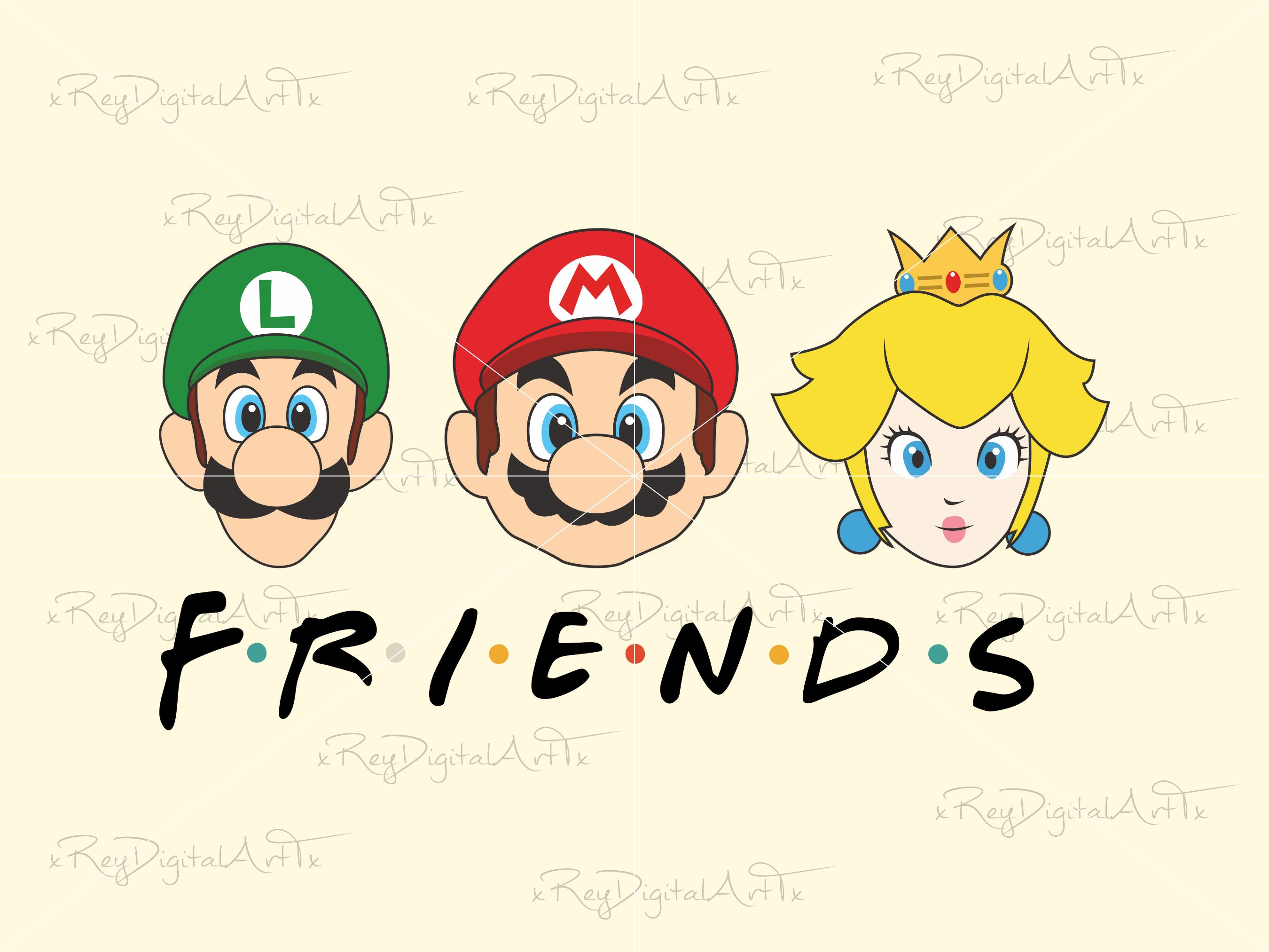 Super Mario Friends Svg, Super Mario Png, Mario and Princess ...