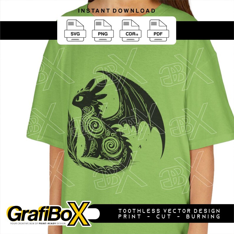 Toothless Svg / Train Your Dragon Svg / Dragon Toothless Svg Png/ Cut ...