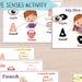 Five Senses Printable Learning, 5 Senses Sorting Activity, Preschool ...