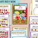 Fruits Printable Busy Book, Coloring Pages & Learning Binder for Kids ...
