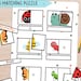Bug Matching Puzzle Printable, Bugs Worksheets for Toddler, Insects ...