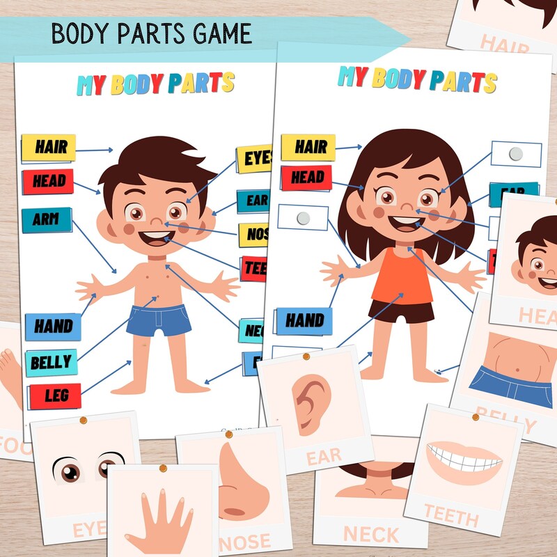 Body Parts Matching - Etsy