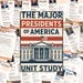 US Presidents Unit Study for Kids | Founding Fathers, Early Leaders and ...