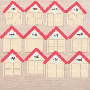 Word Family Activity Kids, Phonics Word Families, Rhymes Interactive ...