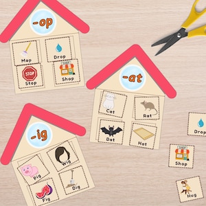 Word Family Activity Kids, Phonics Word Families, Rhymes Interactive ...