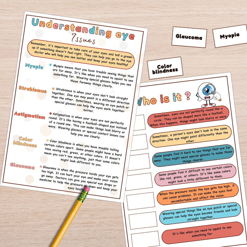 Eye Anatomy Activity for Kids: Printable Diagram & Science Game (PDF ...