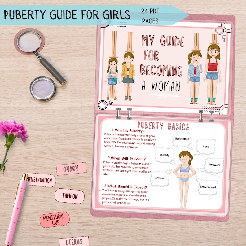 Girls Puberty Guide Teenagers, Personal Hygiene, Emotional Changes ...