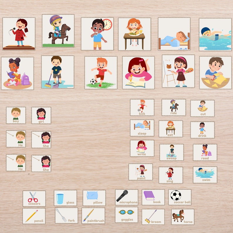 Sentence Building, Kid Activity Page, Homeschool Interactive Parts of ...