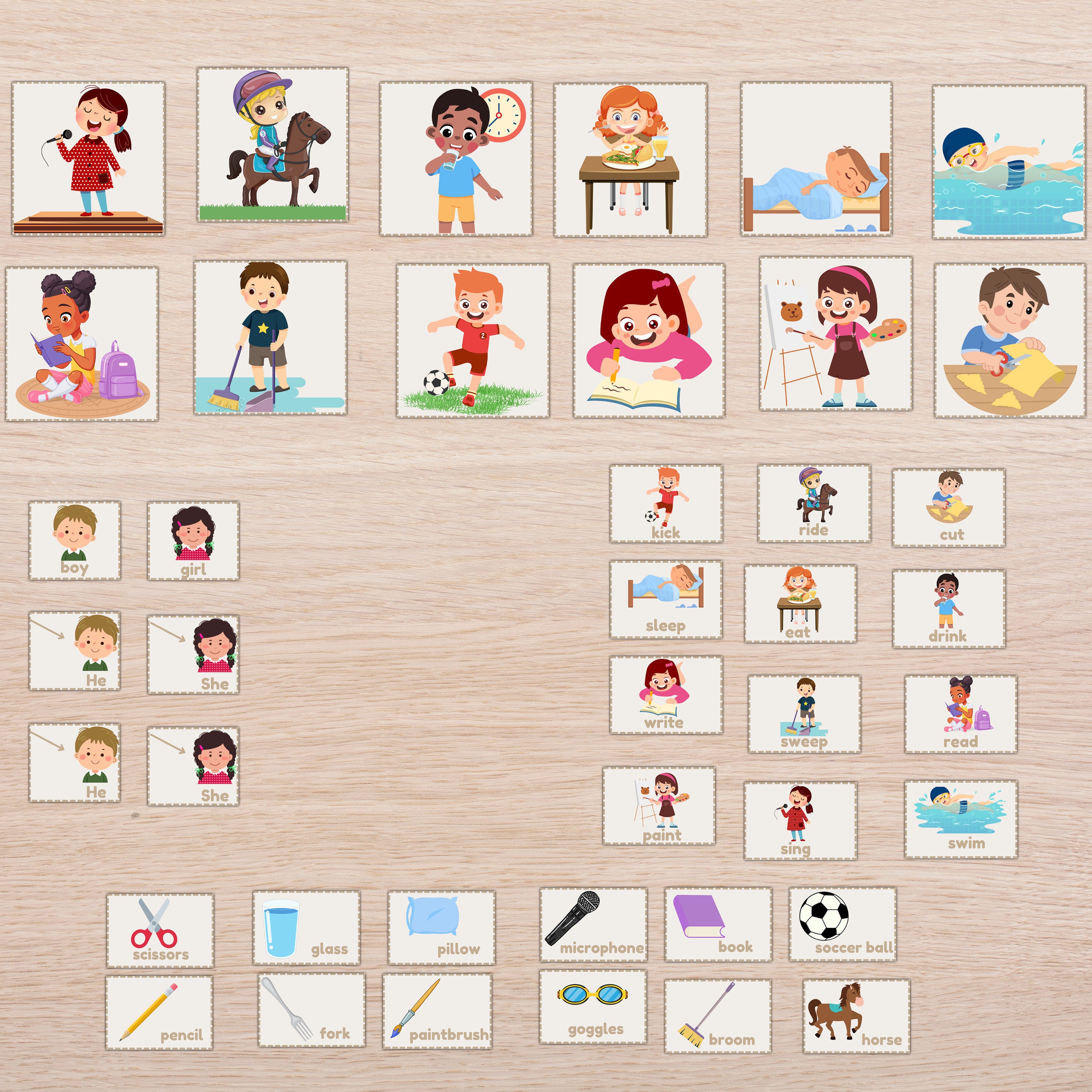 Sentence Building, Kid Activity Page, Homeschool Interactive Parts of ...