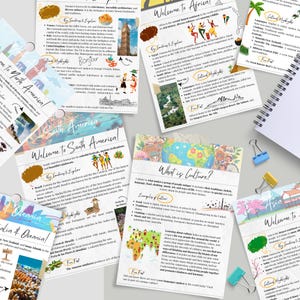 World Cultures Unit Study for Kids | Explore Continents, Traditions and ...